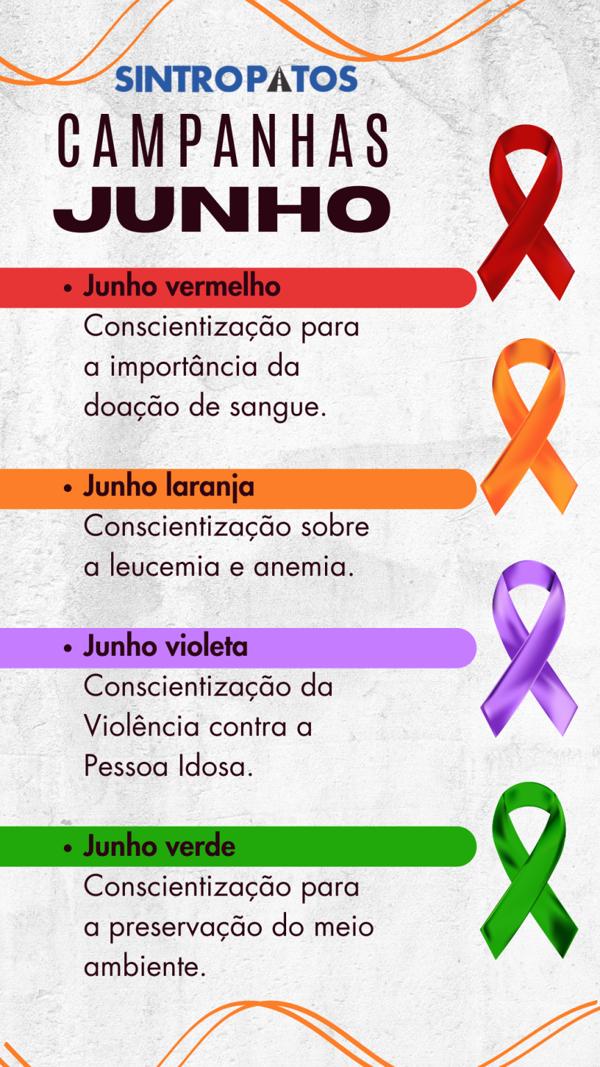 Campanhas de Junho – Conscientização que Transforma! - Sintropatos